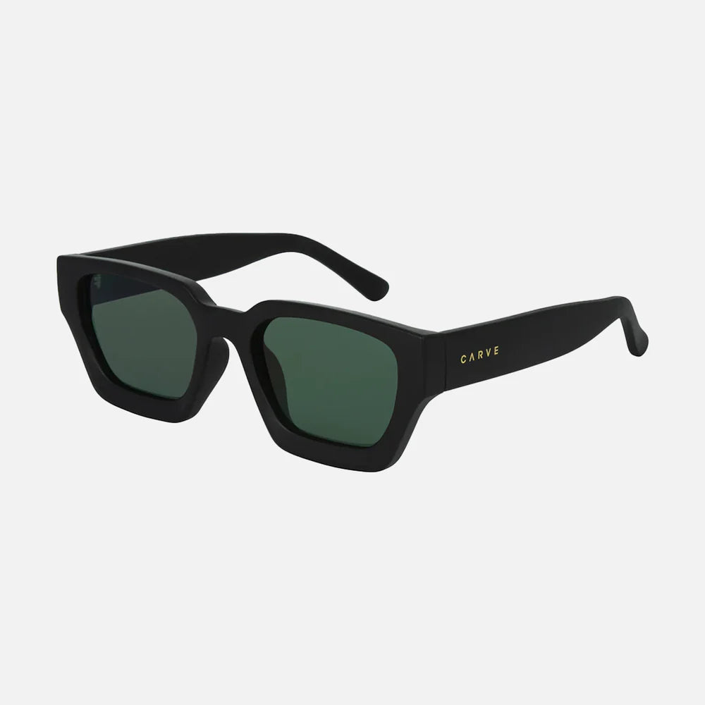 Nova - Matte Black with Green Lens