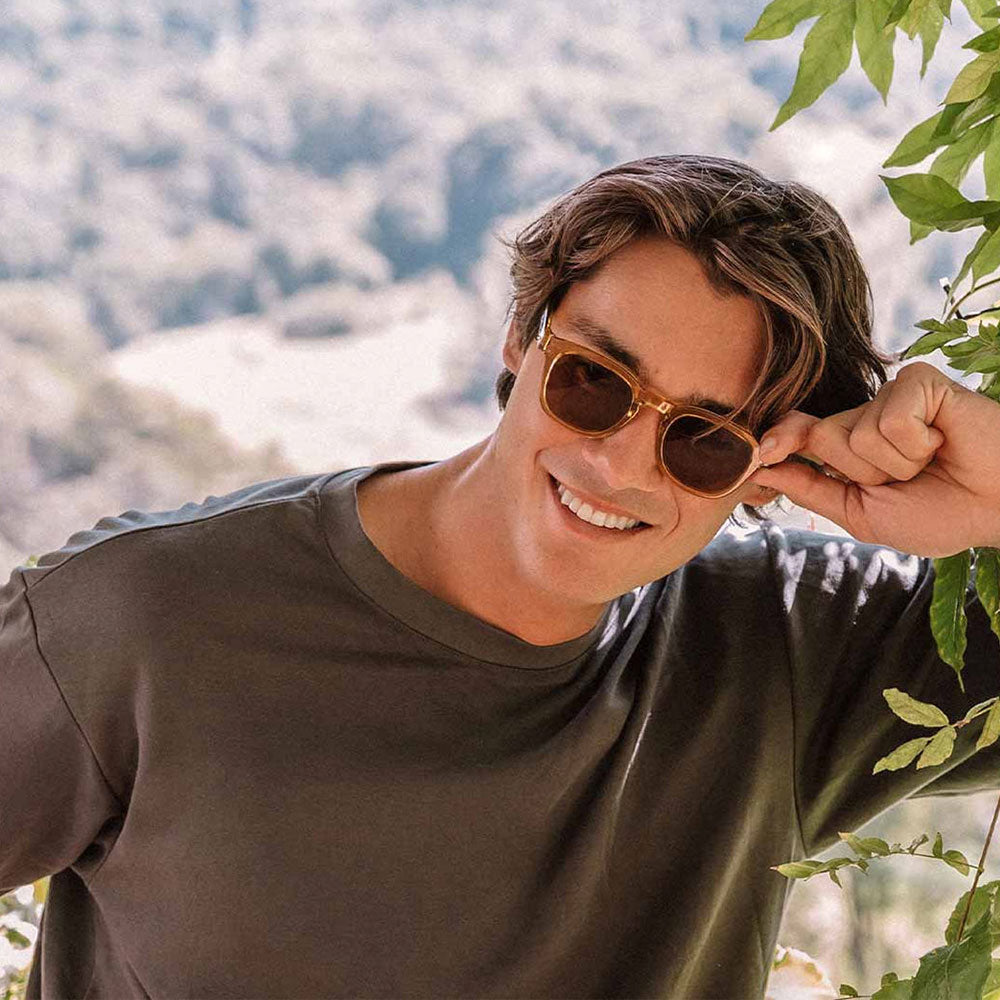 Havana - Gloss Honey Crystal Frame with Brown Injected Polarized Lens