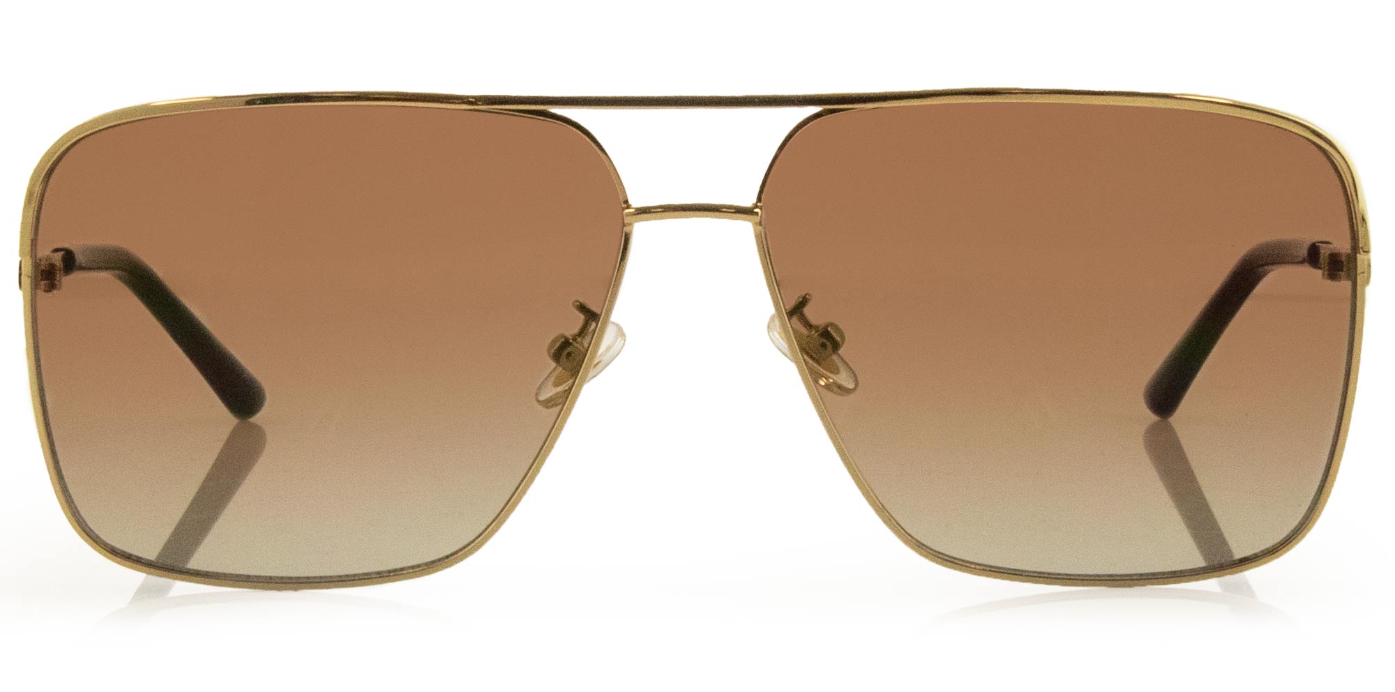 Luxor - Gold Brown Gradient Lens