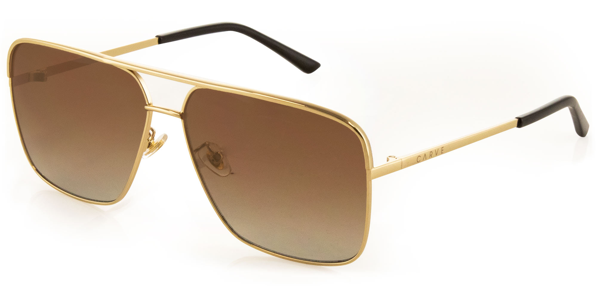 Luxor - Gold Brown Gradient Lens