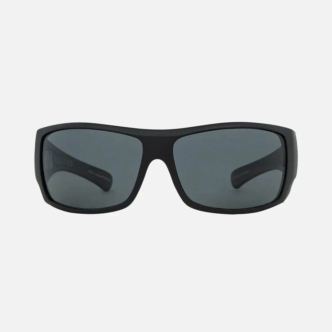 Wolfpak - Floating Matte Black with Gray Injected Polarized Hydrophobi